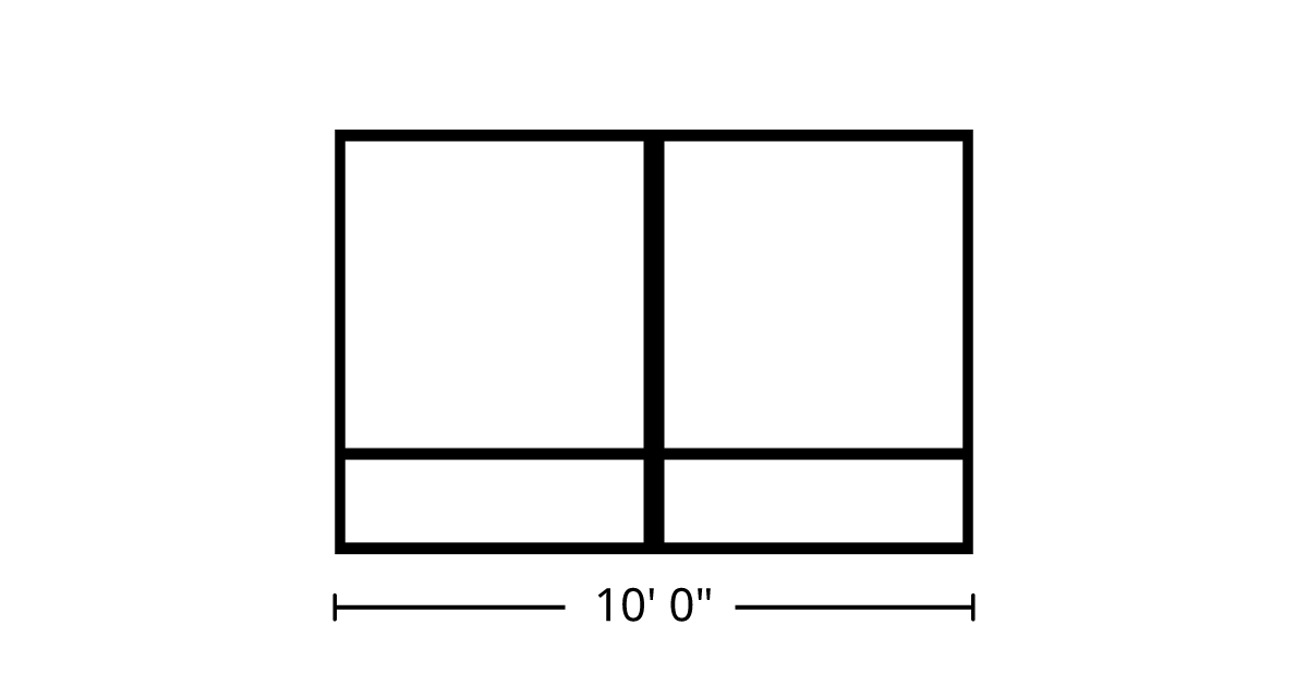Gate | 10ft 0in Wide, Solo Panel | StandardGates™